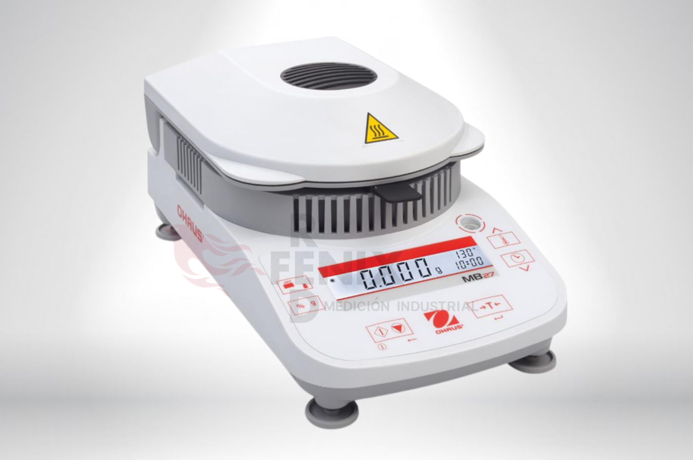 ANALIZADOR DE HUMEDAD OHAUS MB27 BALANZA DE HUMEDAD OHAUS DETERMINADOR ...